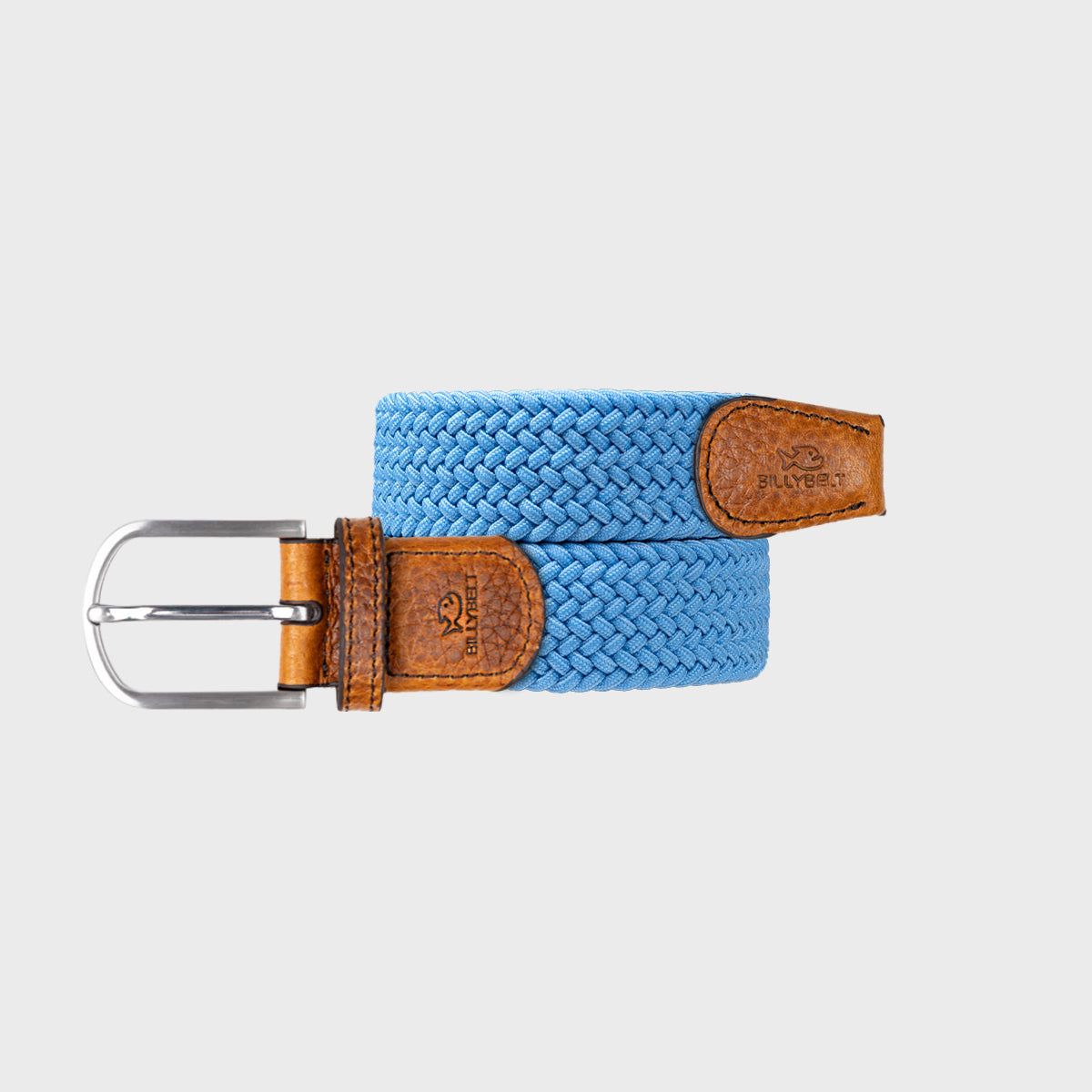 Elastic woven belt alaskan blue - BILLYBELT